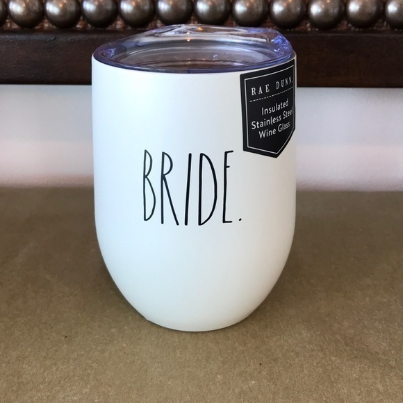 Rae Dunn | Dining | Rae Dunn Bride Insulated Wine Glass Nwt | Poshmark